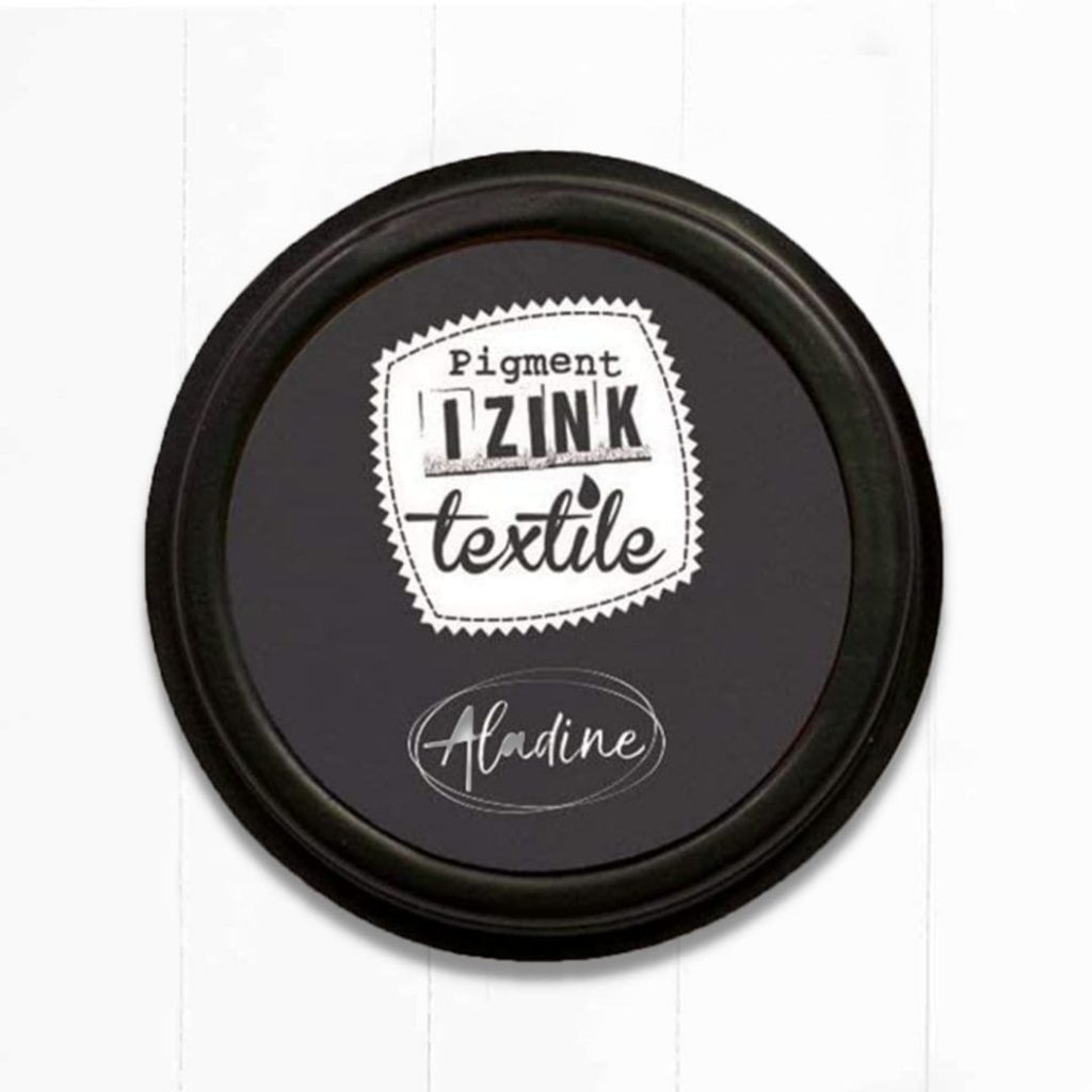 Encre Textile - Encreur pour tissu Izink Noir Khol - Bloomini Studio